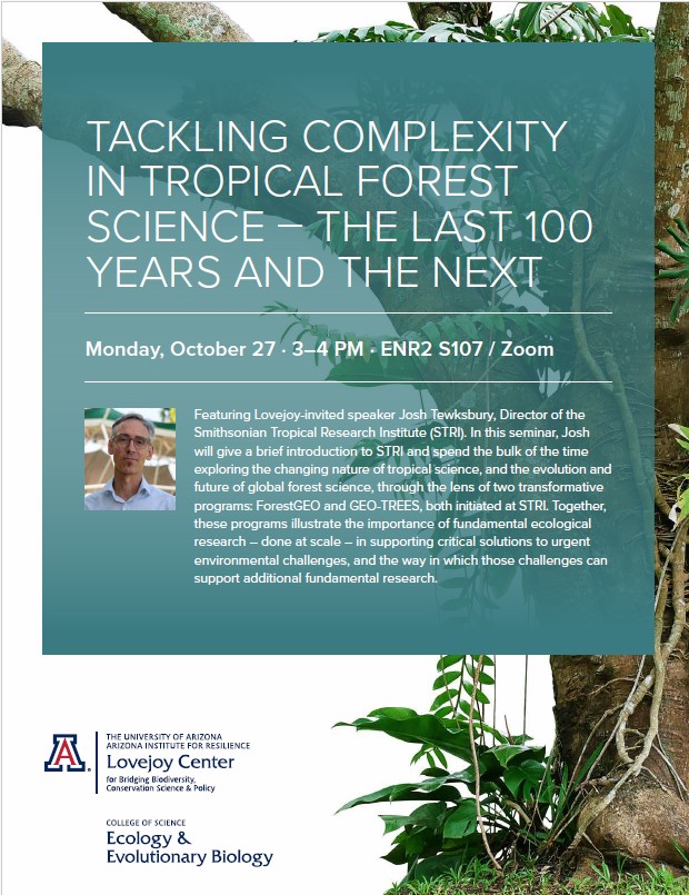"Tackling complexity in tropical forest science – the last 100 years ...