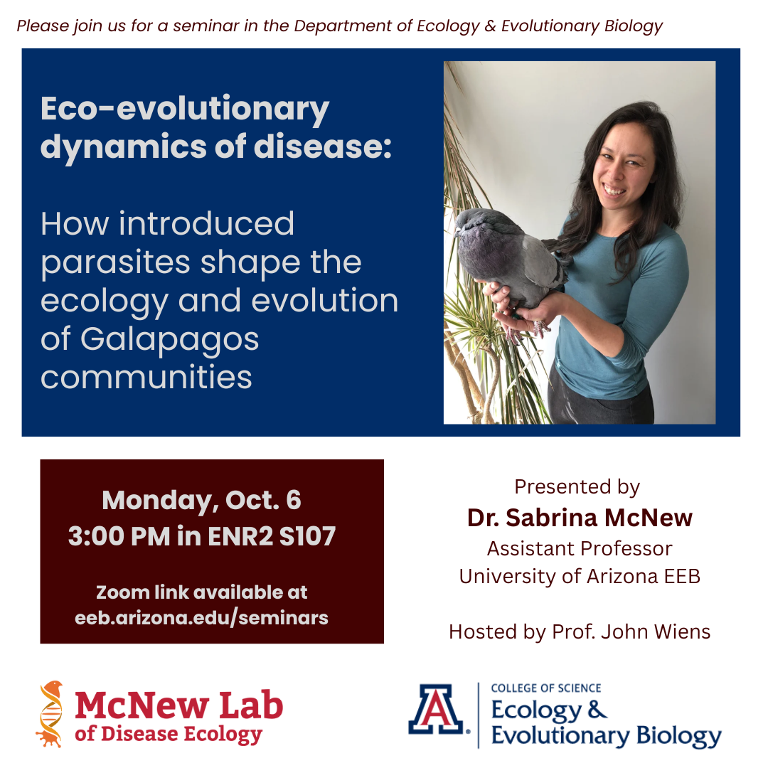 "Eco-evolutionary dynamics of disease: How introduced parasites shape ...